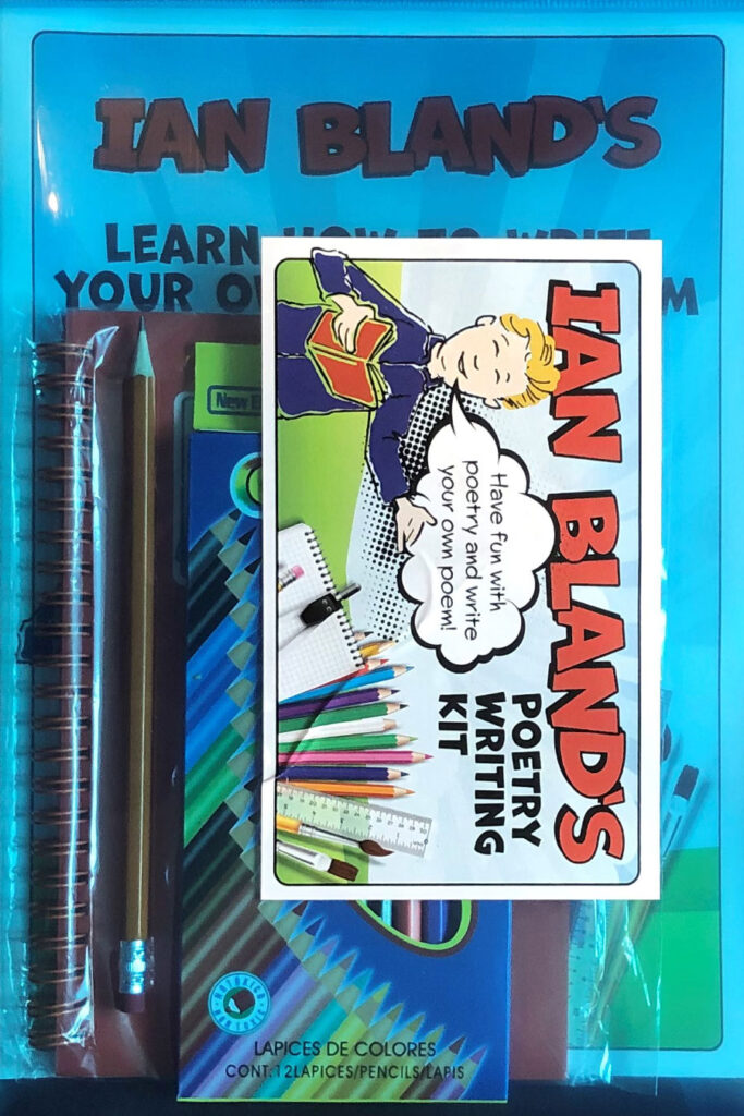 Poetry Writing Kit - Ian bland School Poet