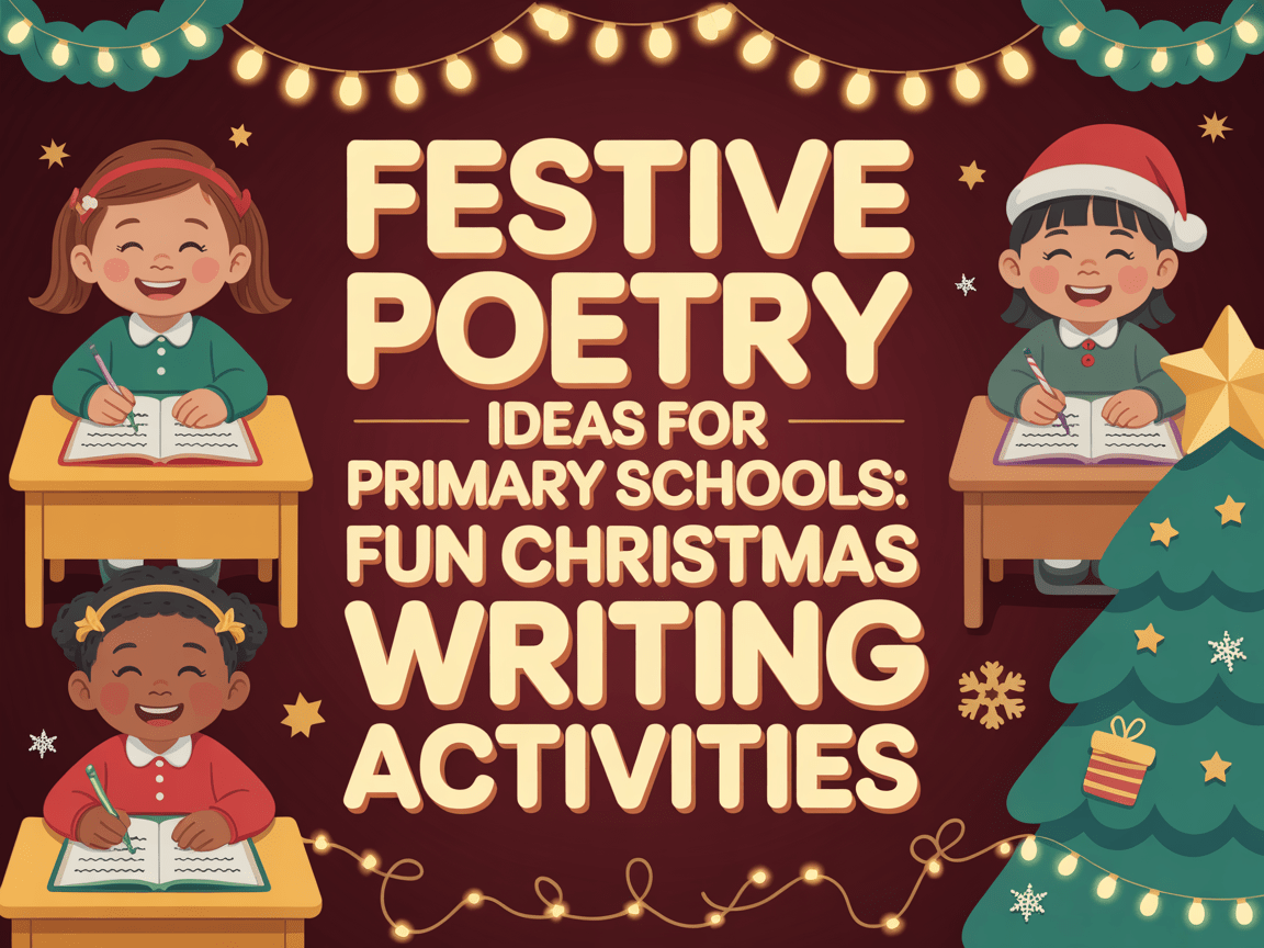 Christmas Poetry Activities KS2 | Festive Literacy Ideas for Primary ...