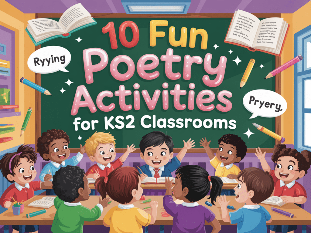 10 Fun Poetry Activities KS2 | Creative Ideas for Teachers