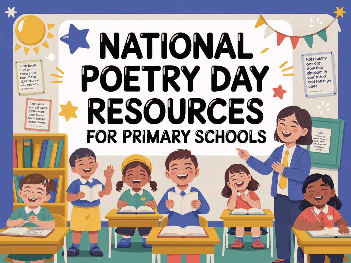 National Poetry Day Resources | Poetry Activities for Primary Schools