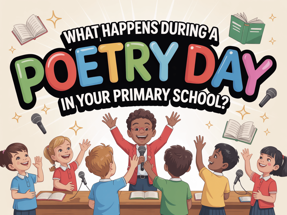 Poetry Day in Schools | What Happens During a Poet Visit