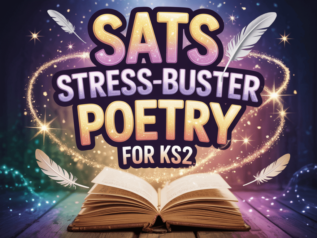 📝 SATs Stress-Buster Poetry KS2: Wellbeing Writing Ideas 🌈