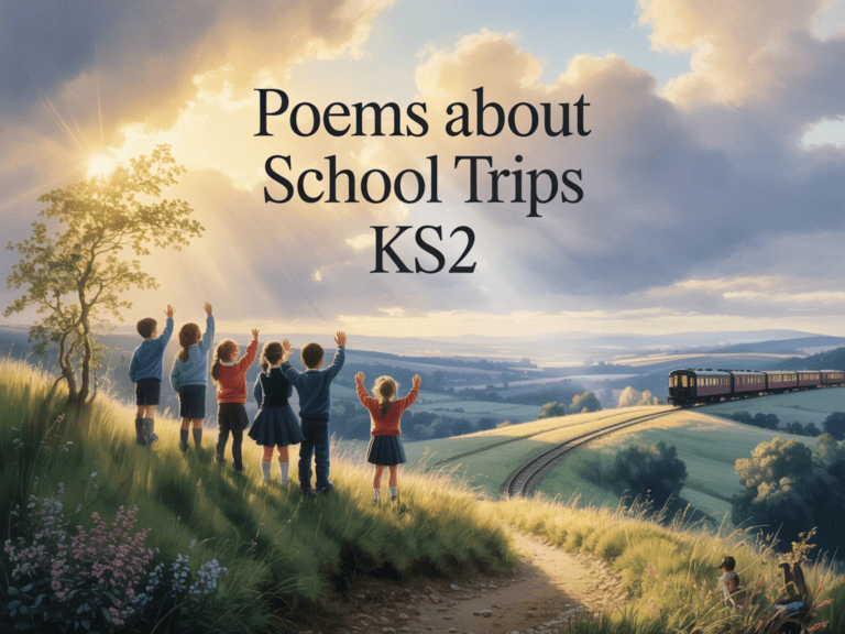 Poems About School Trips KS2 🚌 | Funny Classroom Poetry & Recount Writing