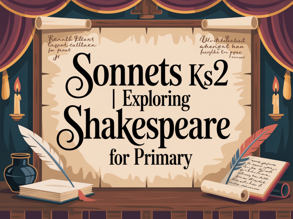 Sonnets KS2 | Exploring Shakespeare for Primary Pupils