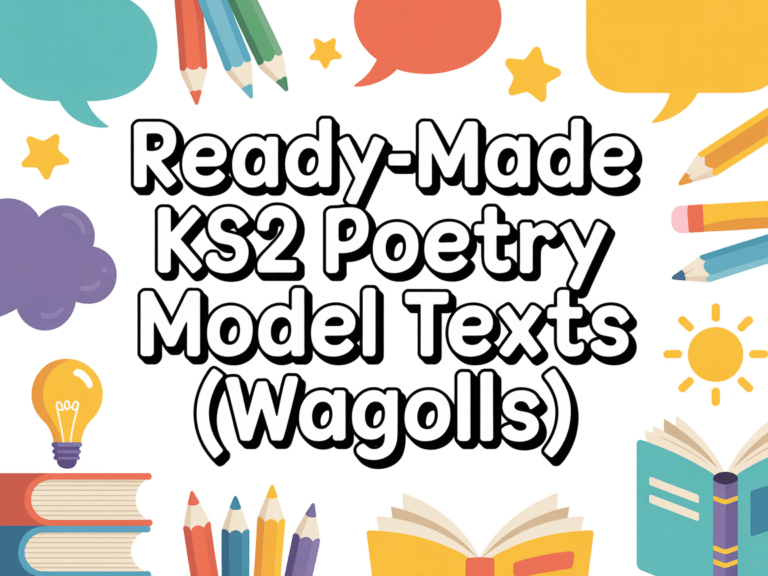 KS2 Poetry Model Texts (WAGOLLs) | Free Example Poems for KS2